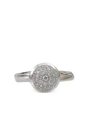 TAMARA COMOLLI 18k White Gold Bouton Diamond Ring