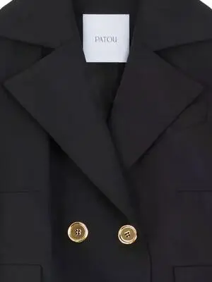 Patou Belted Double-breasted Blazer