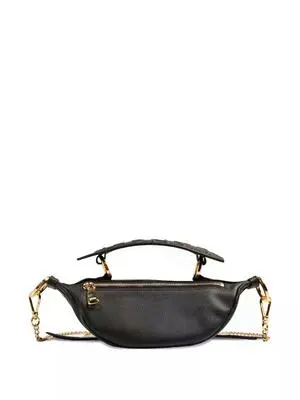 LANCEL Mini Origami Leopard-print Crossbody Bag