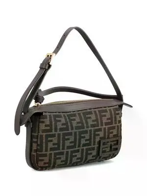Fendi Mini The Way Soft Shoulder Bag - Brown