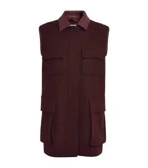 Max Mara Wool-alpaca-cashmere Gilet