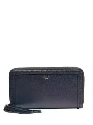 LANCEL Tassel Zip-around Wallet - Blue