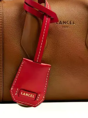LANCEL Leather Top-handle Tote Bag