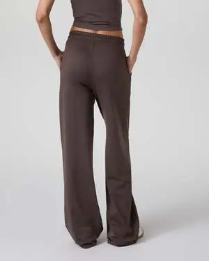 Vuori Halo Essential Wide-leg Pants - Java Heather