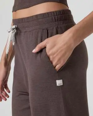 Vuori Halo Essential Wide-leg Pants - Java Heather