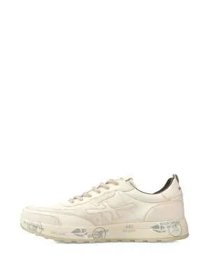 Premiata Nous 7733 Logo-stamped Leather Sneakers