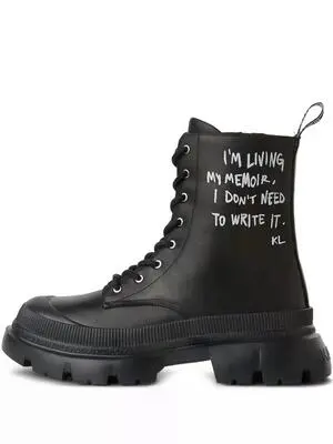 Karl Lagerfeld Combat Boots For Women