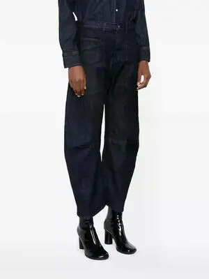 NILI LOTAN Shon Double-pocket Jeans - Blue