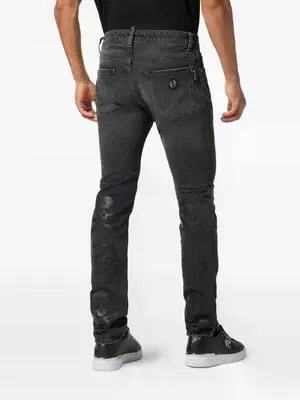 Philipp Plein Monogram-skull Jeans