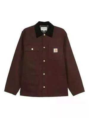 Carhartt Work In Progress Corduroy-collar Button Jacket - Brown