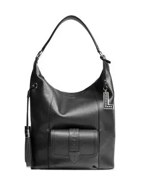 LANCEL Premier Flirt Leather Shoulder Bag - Black