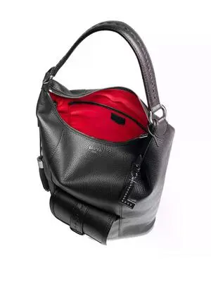 LANCEL Premier Flirt Leather Shoulder Bag - Black