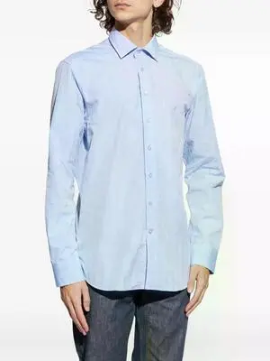 Etro Paisley-embroidered Long-sleeved Shirt