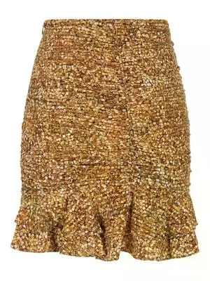 Isabel Marant Mosaic Ruffled Skirt