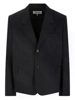 Loewe Buttoned Cropped Jacket