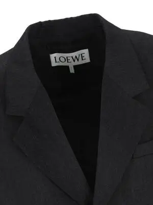 Loewe Buttoned Cropped Jacket