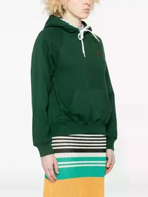 Polo Ralph Lauren Embroidered-logo Hoodie - Green