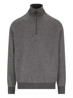 Loro Piana Half-zip Sweater - Grey