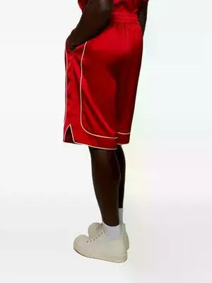 NAHMIAS Drawstring-waist Silk Shorts