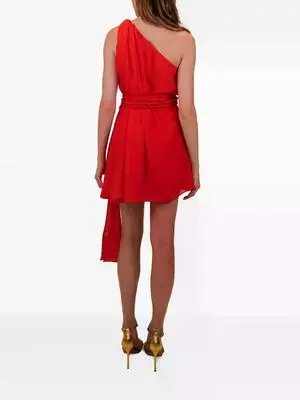 Azeeza Rodite One-shoulder Mini Dress