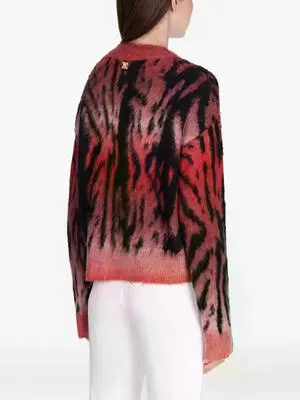 Just Cavalli Tiger-print Sweater