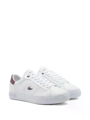 Lacoste Perforated Leather Sneakers