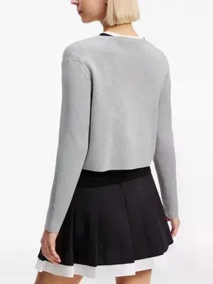 Karl Lagerfeld Ikon Cropped Cardigan