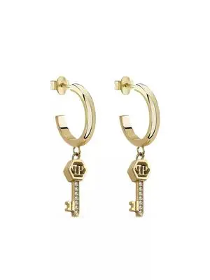 Philipp Plein Valentine Key-detail Earrings