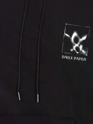 DAILY PAPER Shadow Grid Logo Hoodie