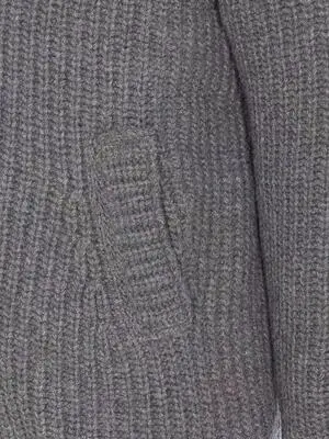 Herno Hooded Knit Jacket - Grey