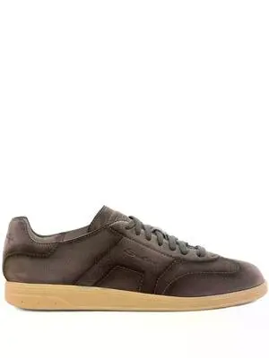 Santoni Suede Sneakers