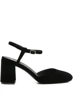 BIBI LOU 80mm Ankle-strap Block-heel Pumps
