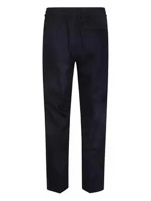 A.p.c. Elastic-waist Cotton Trousers