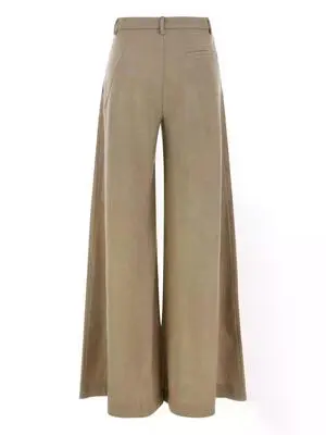 Andamane Pleated Wool Trousers