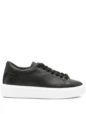 D.a.t.e. Round-toe Leather Sneakers