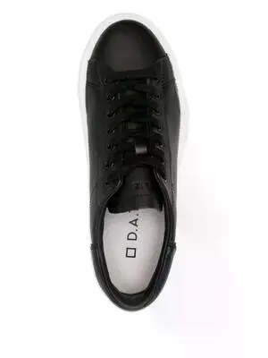 D.a.t.e. Round-toe Leather Sneakers