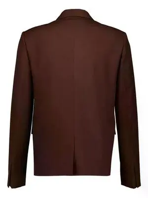 Gucci Embossed Sleeve Wool Blazer