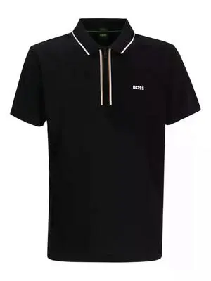 BOSS Zip-neck Polo Shirt