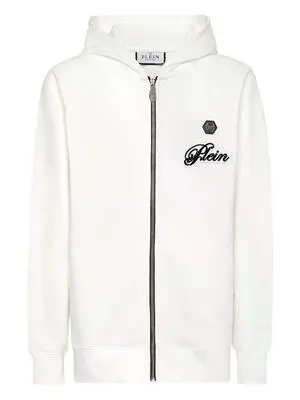 Philipp Plein Signature Zip-up Hoodie