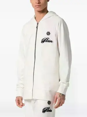 Philipp Plein Signature Zip-up Hoodie