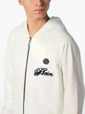 Philipp Plein Signature Zip-up Hoodie