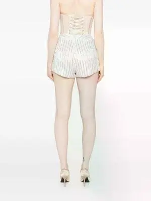 Redemption Sequin-embellished Shorts