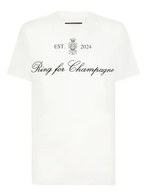 Philipp Plein Slogan-print T-shirt - White