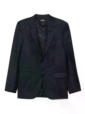 Zegna Single-breasted Suit - Blue
