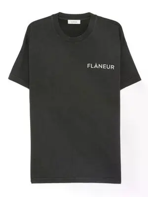 FLANEUR Logo-print T-shirt