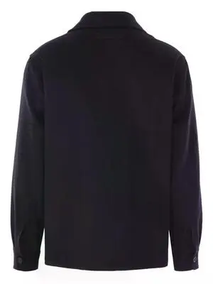 Zegna Cashmere Buttoned Shirt - Blue