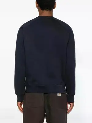 Carhartt Work In Progress Cotton-blend Long-sleeve Sweatshirt - Blue