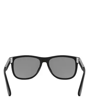 BVLGARI Aluminium Square Sunglasses, 54mm