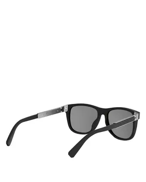 BVLGARI Aluminium Square Sunglasses, 54mm