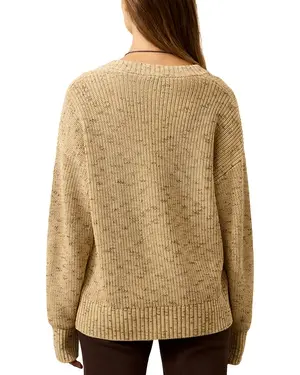 Faherty Brand Fisherman Henley Sweater
